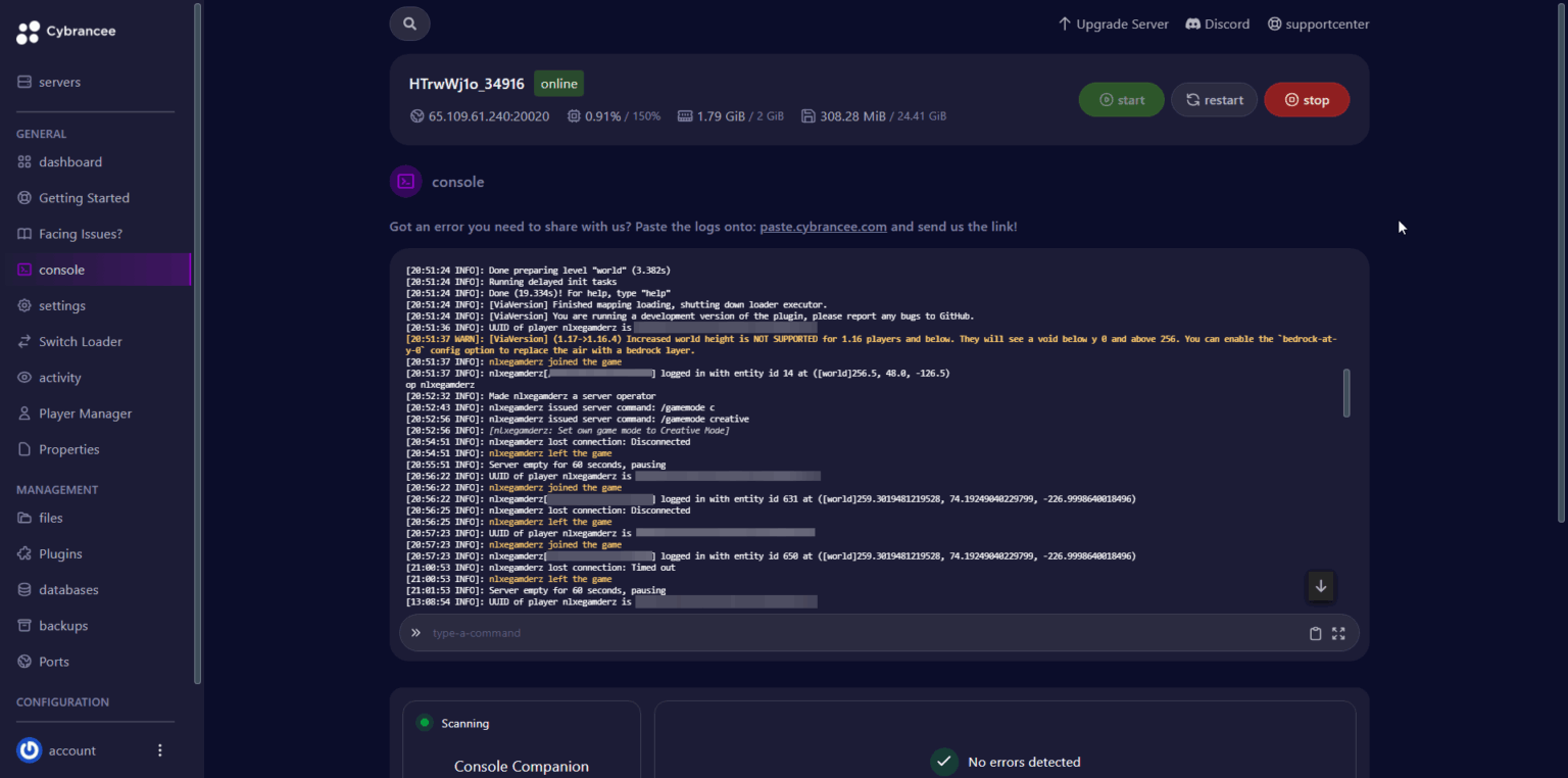 Minecraft Client-Side and Server-Side Explained