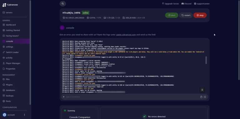 Minecraft Client-Side and Server-Side Explained