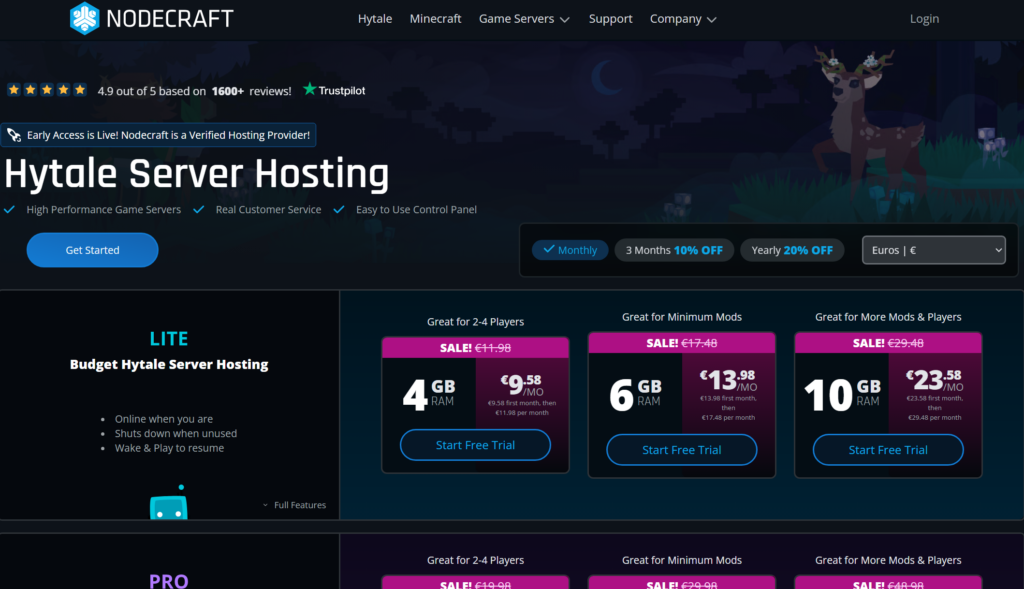 Top 5 Best Hytale Server Hosting Providers of 2026