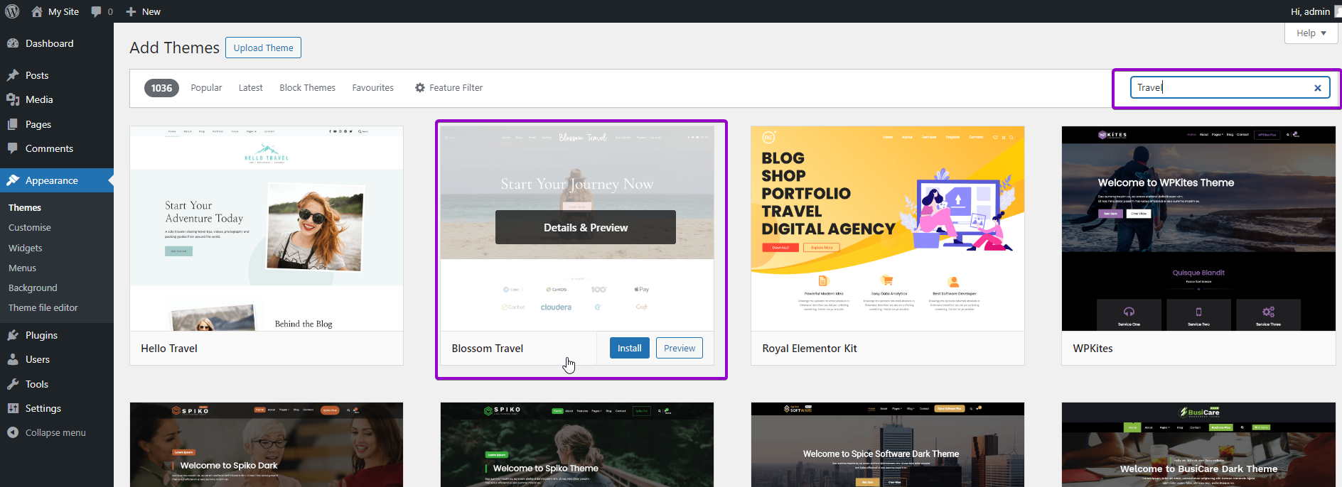 How to Install a Theme on WordPress - Cybrancee Knowledgebase