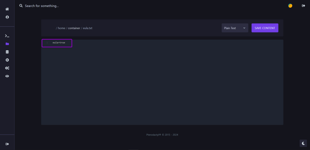 How to Agree to Your Minecraft Server's EULA - Cybrancee Knowledgebase