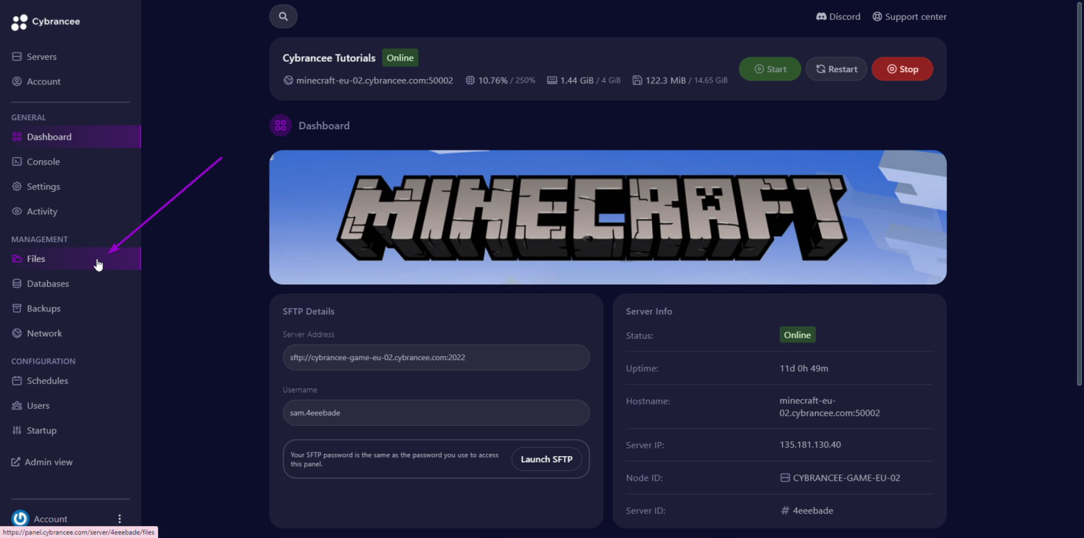 How to Agree to Your Minecraft Server's EULA - Cybrancee Knowledgebase