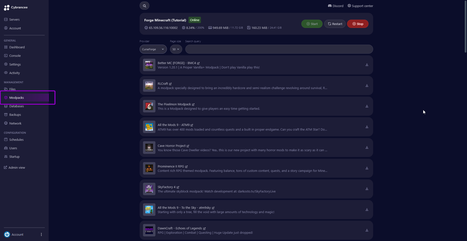 How to Host a NeoForge Minecraft Server - Cybrancee Knowledgebase
