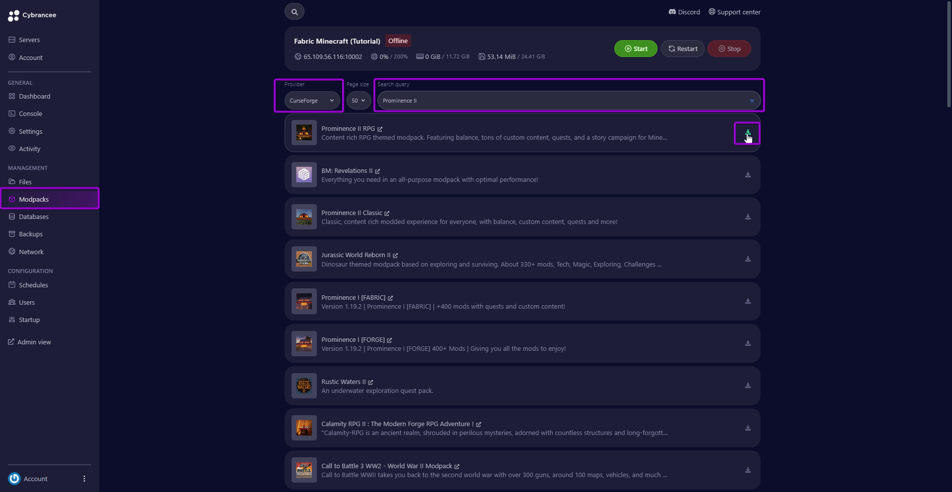 How To Host A Fabric Minecraft Server Cybrancee Knowledgebase