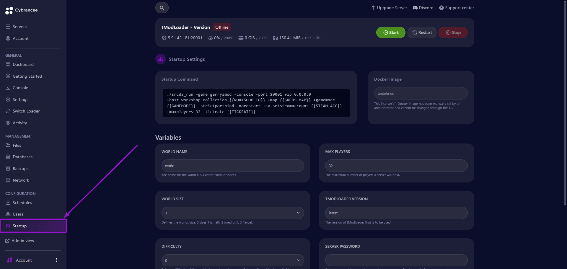 How to Update the tModLoader Version - Cybrancee Knowledgebase