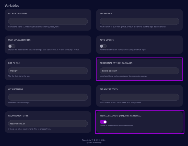 How To Use Selenium With Your Python Discord Bot Cybrancee Knowledgebase