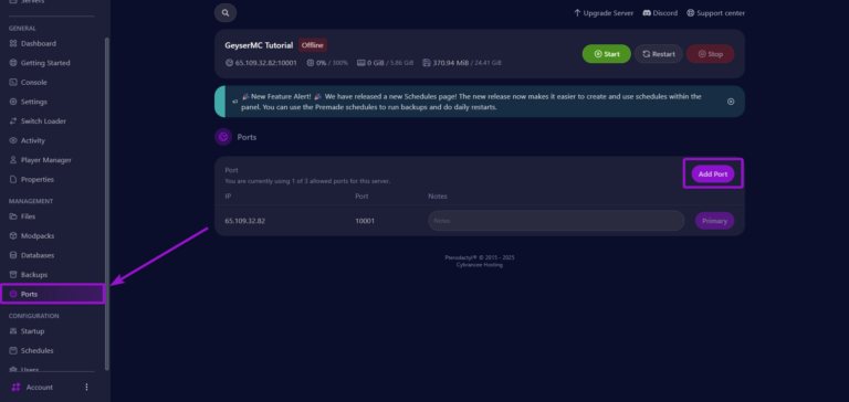 How to Install Geyser on Minecraft - Cybrancee Knowledgebase