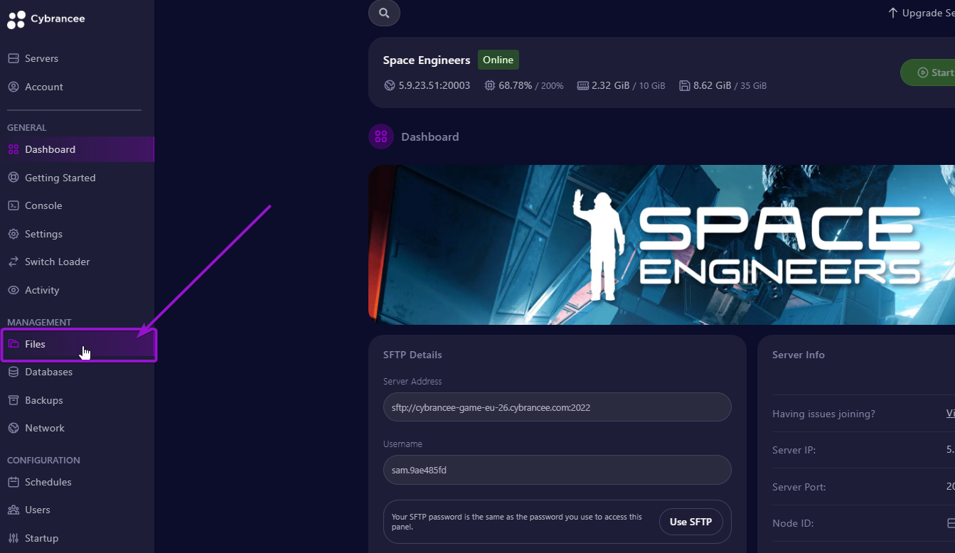 How To Remove The Pcu Limit On Your Space Engineers Server Cybrancee Knowledgebase