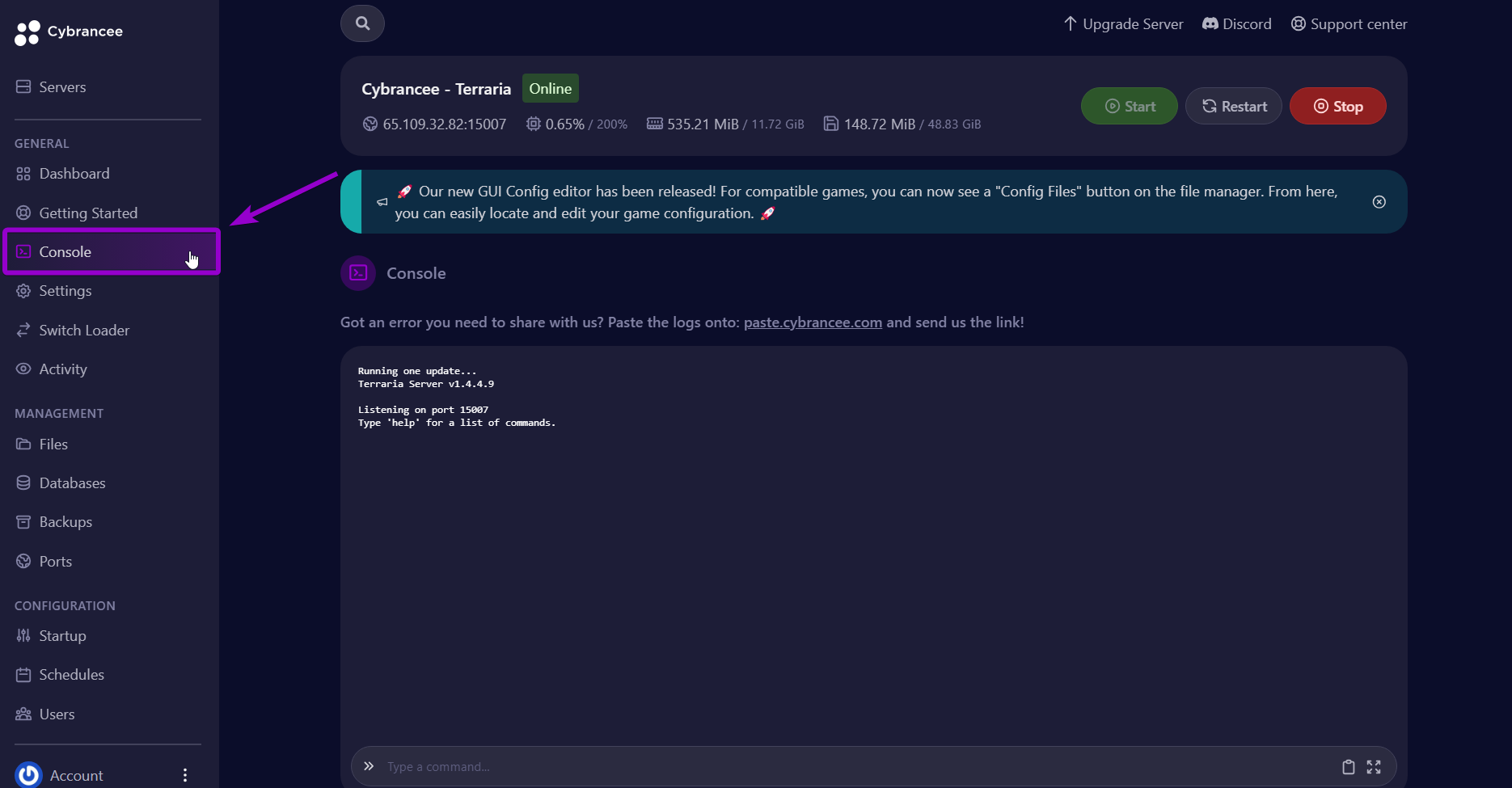 How to Ban or Unban Players from Your Terraria Server - Cybrancee Knowledgebase