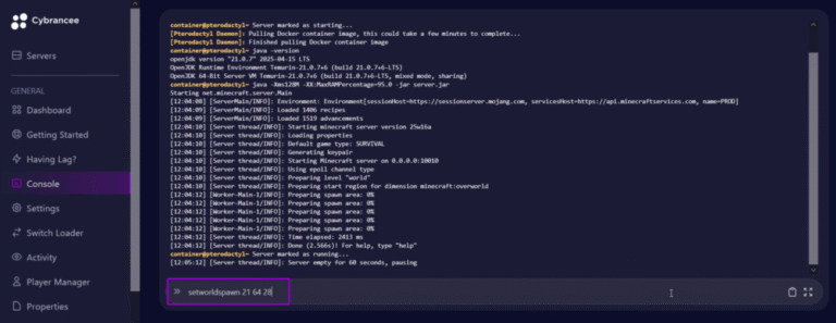 How to Set a World Server Spawn on Your Minecraft Server