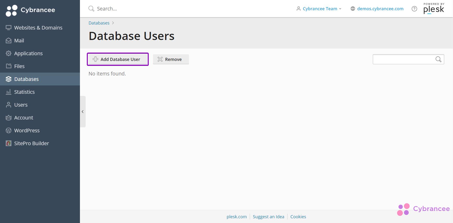 How to Create MySQL Users in Plesk