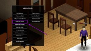 How To Spawn Items and Vehicles on a Project Zomboid Server
