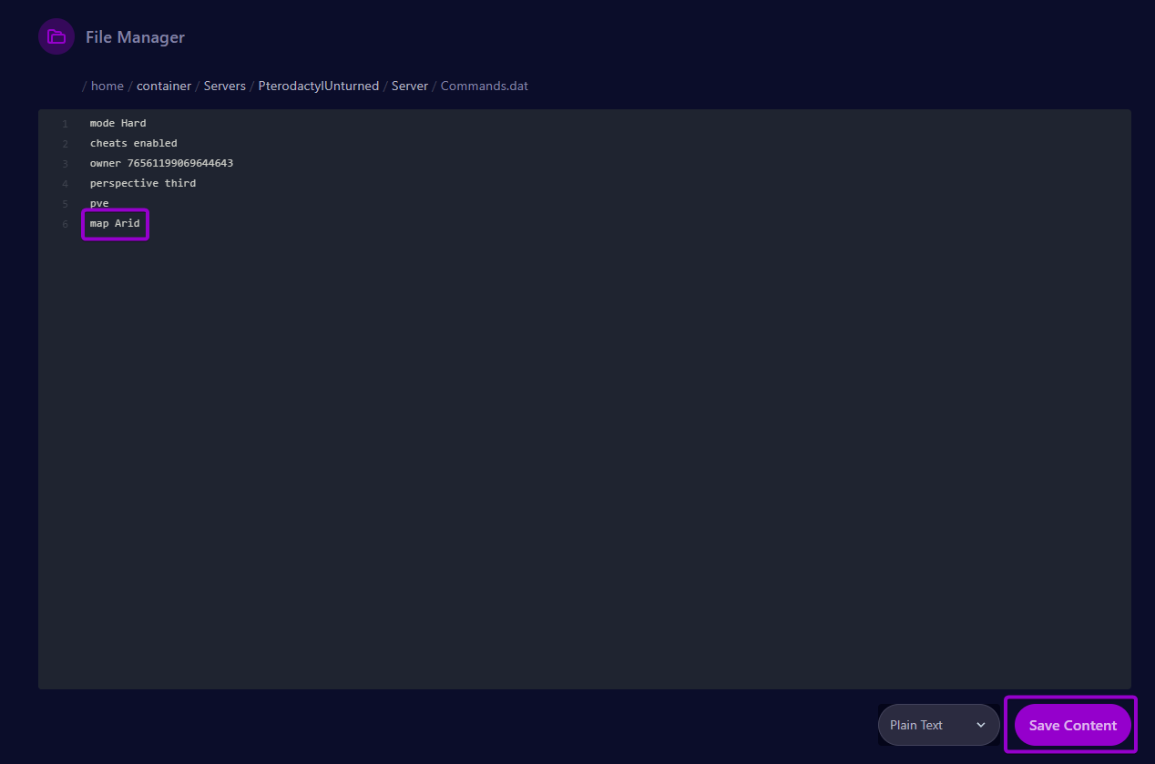 How To Enable Map Mods on Your Unturned Server