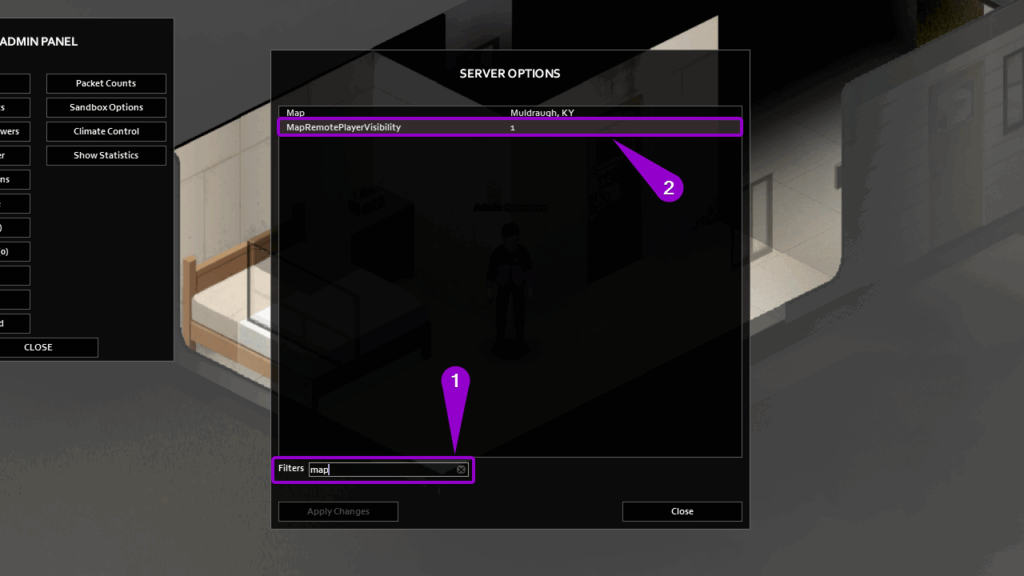 How To Display Players on the Map on a Project Zomboid Server