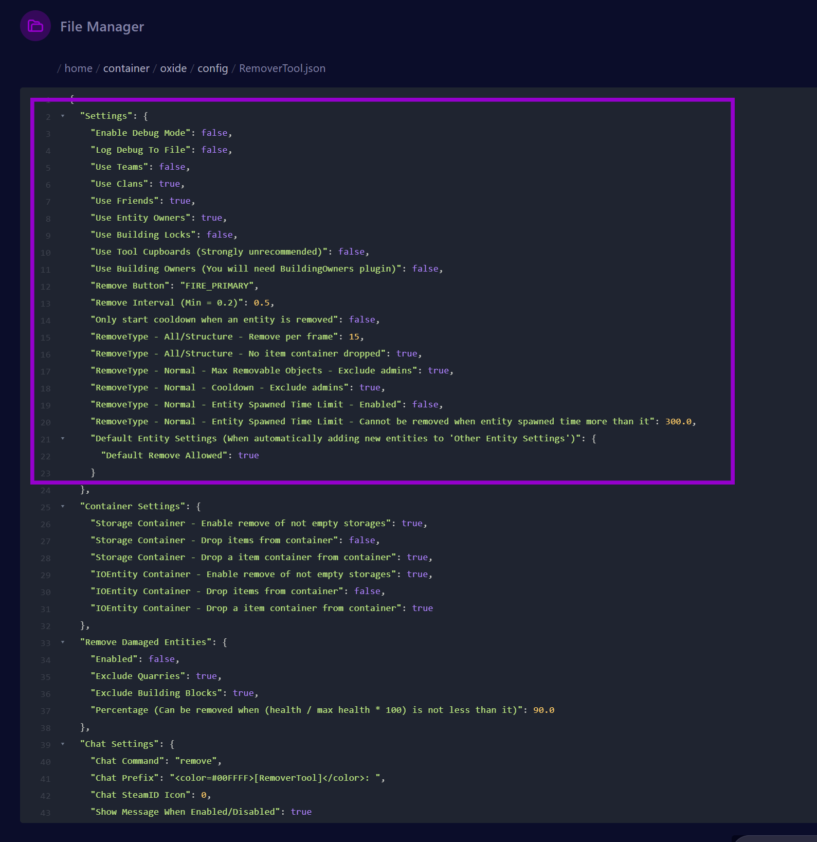 How to Install Remover Tool Plugin on Your Rust Server
